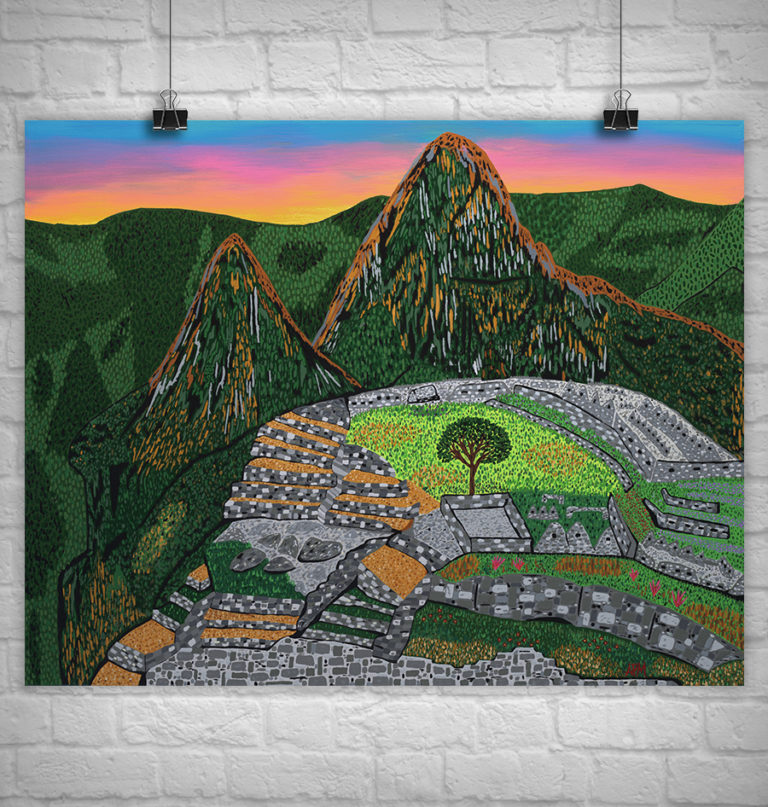 Machu Picchu - Andrew Martin Art